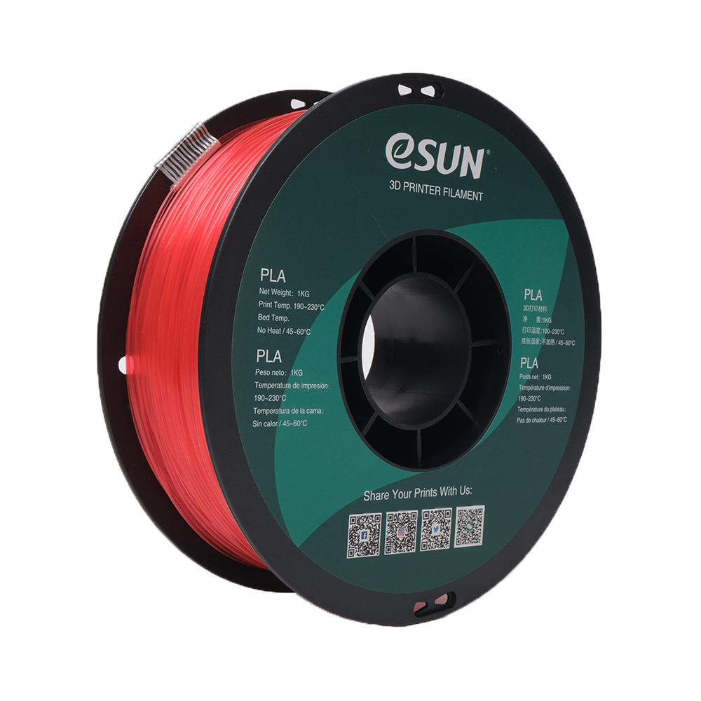 透明PLA(PLA Clear) - eSUN易生3D打印材料